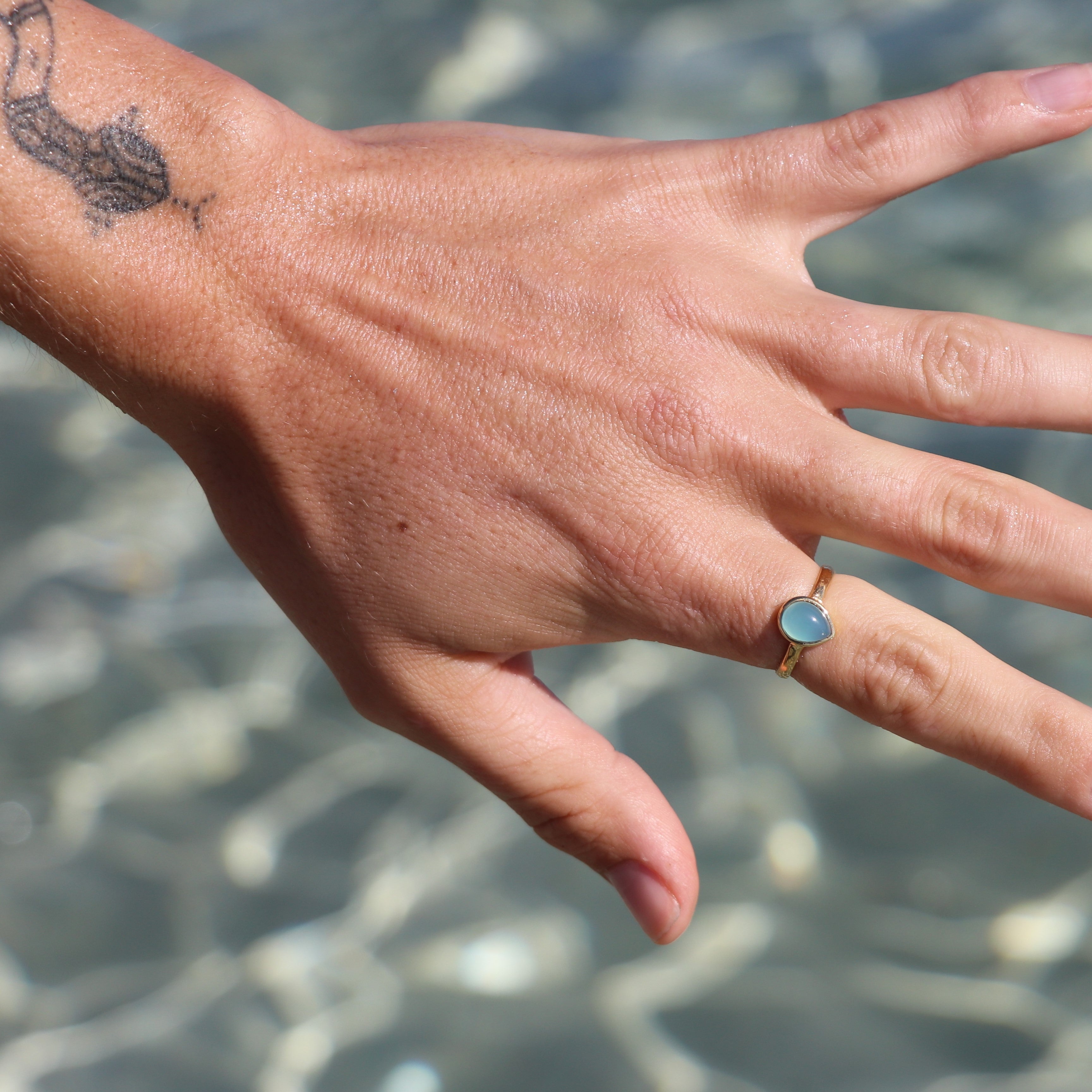 Tallulah Ring Gold – MiKi Jewellery